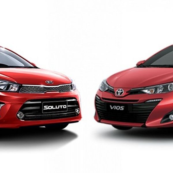 Sự khác biệt giữa Kia Soluto AT và Toyota Vios 1.5E C