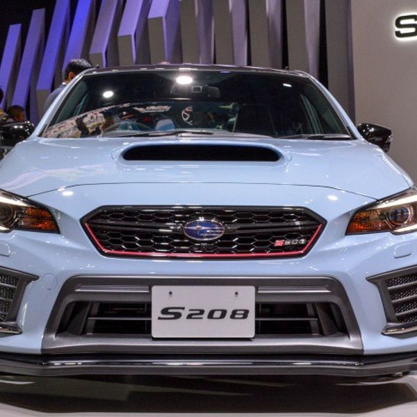 Sản xuất giới hạn, Subaru trình làng phiên bản đặc biệt WRX STI S208